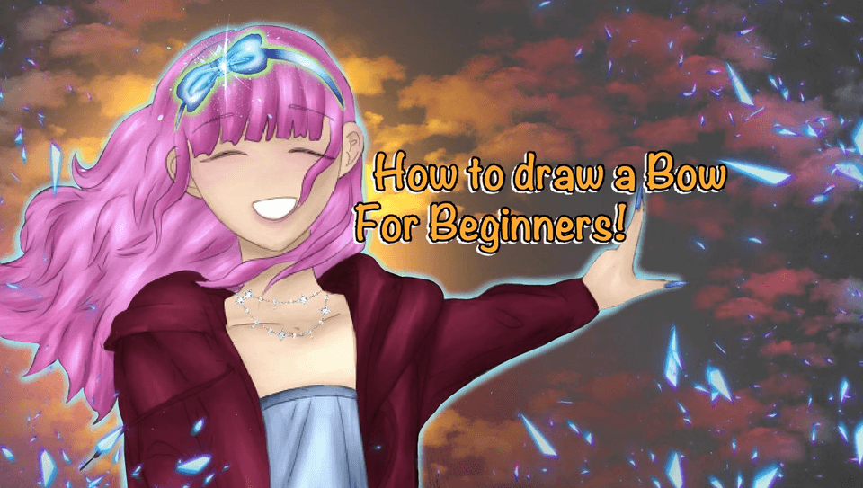 How to draw a bow for beginners by Asuna176 - Make better art | CLIP ...