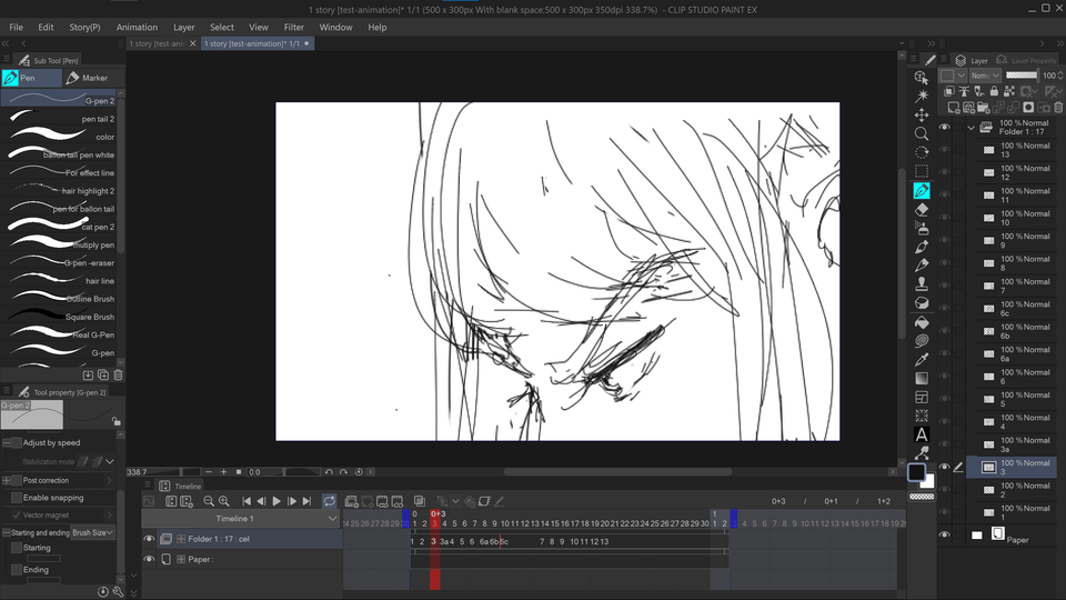 how i use animation frames for my webtoon layout by mangadrawing.123 ...