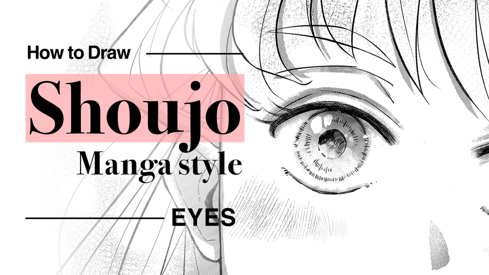 How to draw Shoujo Manga Style eyes by Dayuu - Make better art | CLIP ...