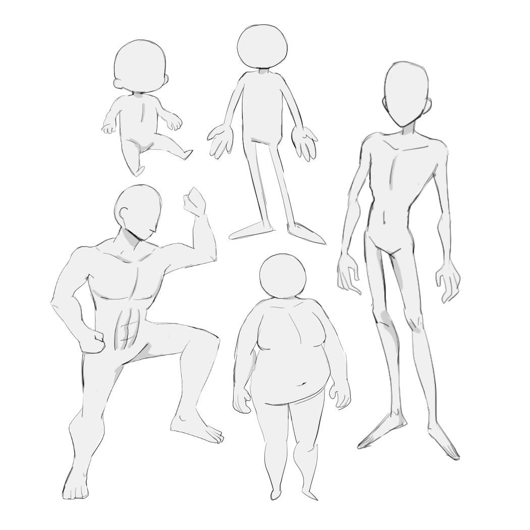 Anthropomorphic Objects Drawings