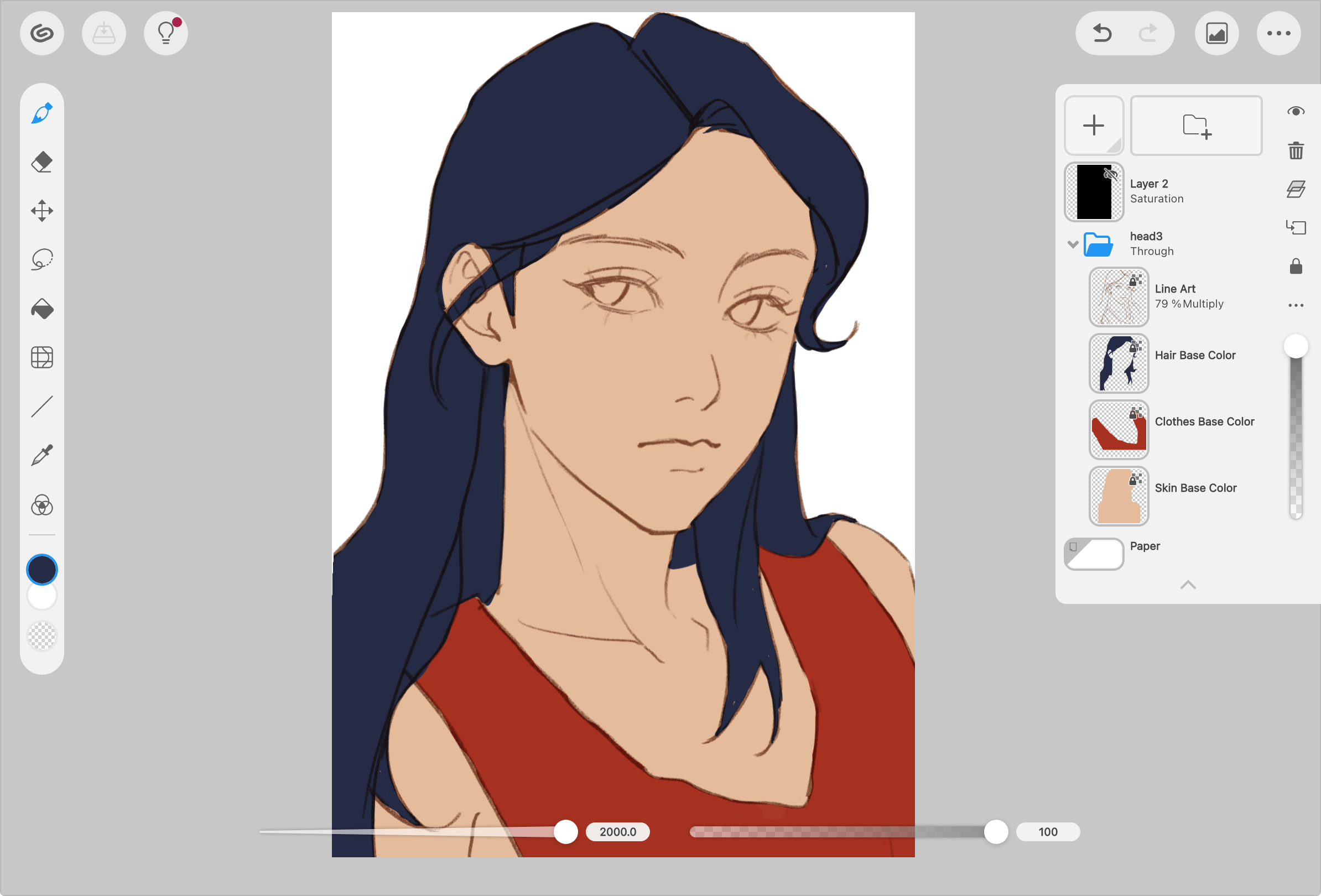 Mastering Skin Tones: Tips & Step-by-Step Process (Tablet) by nadherinn - Make better art | CLIP ...