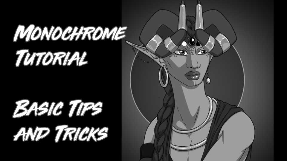 Monochrome Tutorial by RileyOMalley - Make better art | CLIP STUDIO TIPS