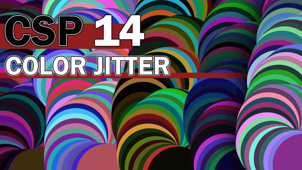 A brief guide to Color Jitter “Clip Studio Paint Guides #1” by ...