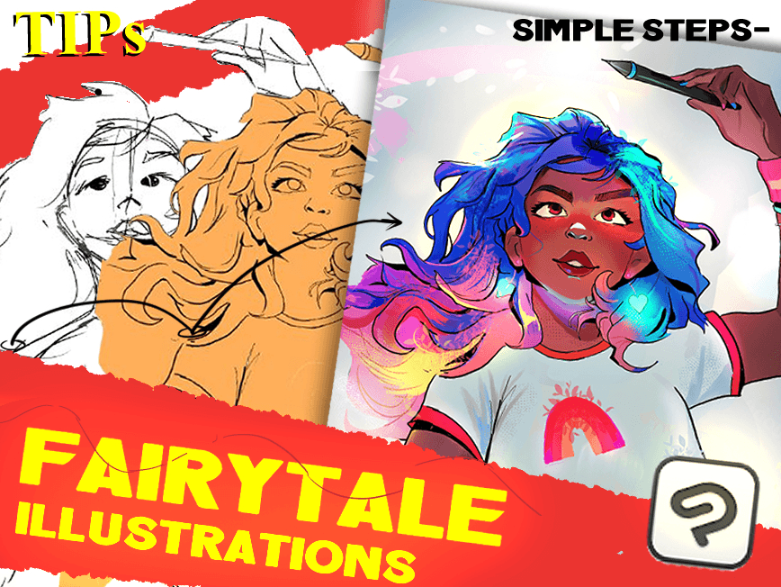 Fairytale-like illustrations | Simple Steps | by sorowsart - Make ...