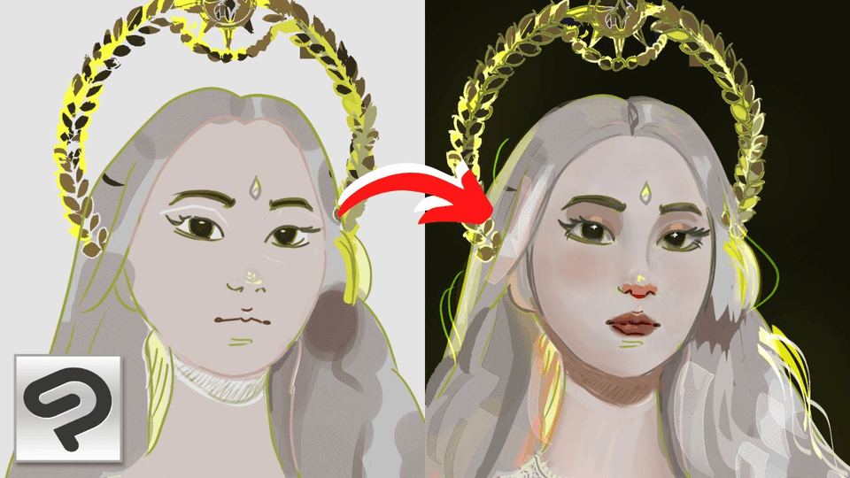 MASTER DIGITAL PAINTING! FILL, BLENDING MODES, AND TIPS “Arte by ...