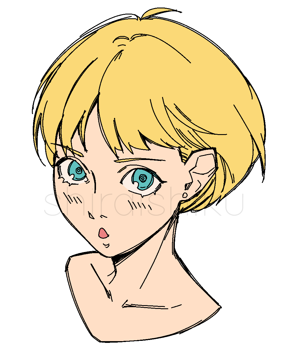 Messy Line Art Drawings Anime Luci Wentzlaff