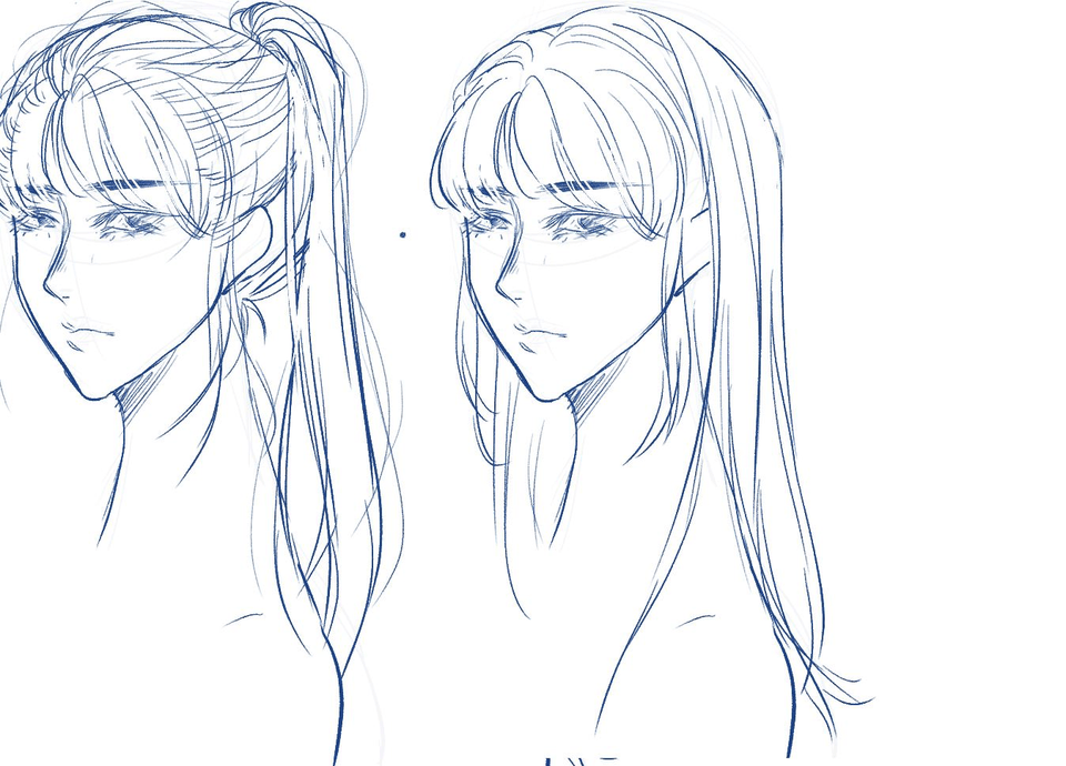 Drawing Hair Tips (Basic) by JTian - Make better art | CLIP STUDIO TIPS