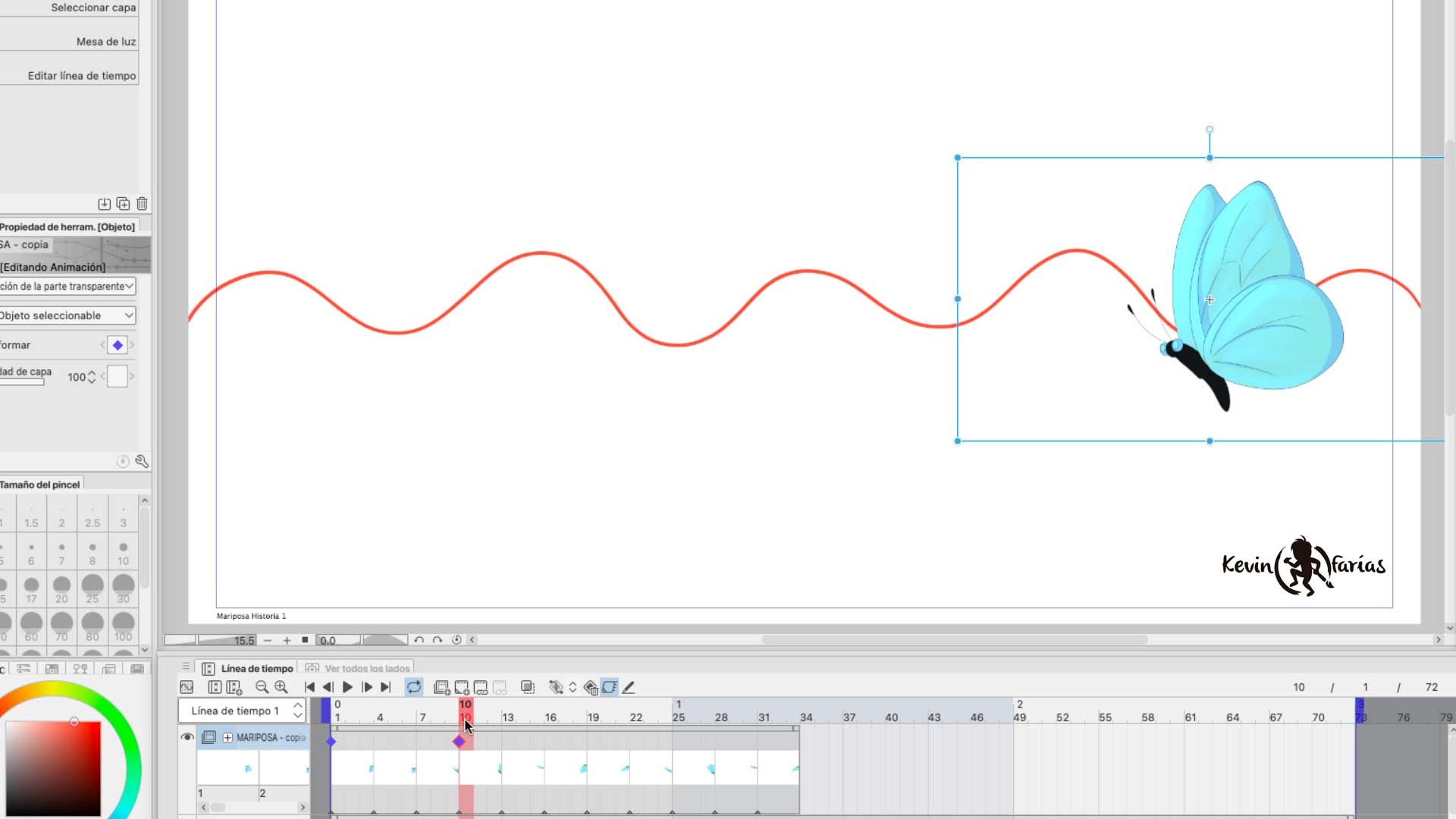 Flying Butterfly Animation In Flash