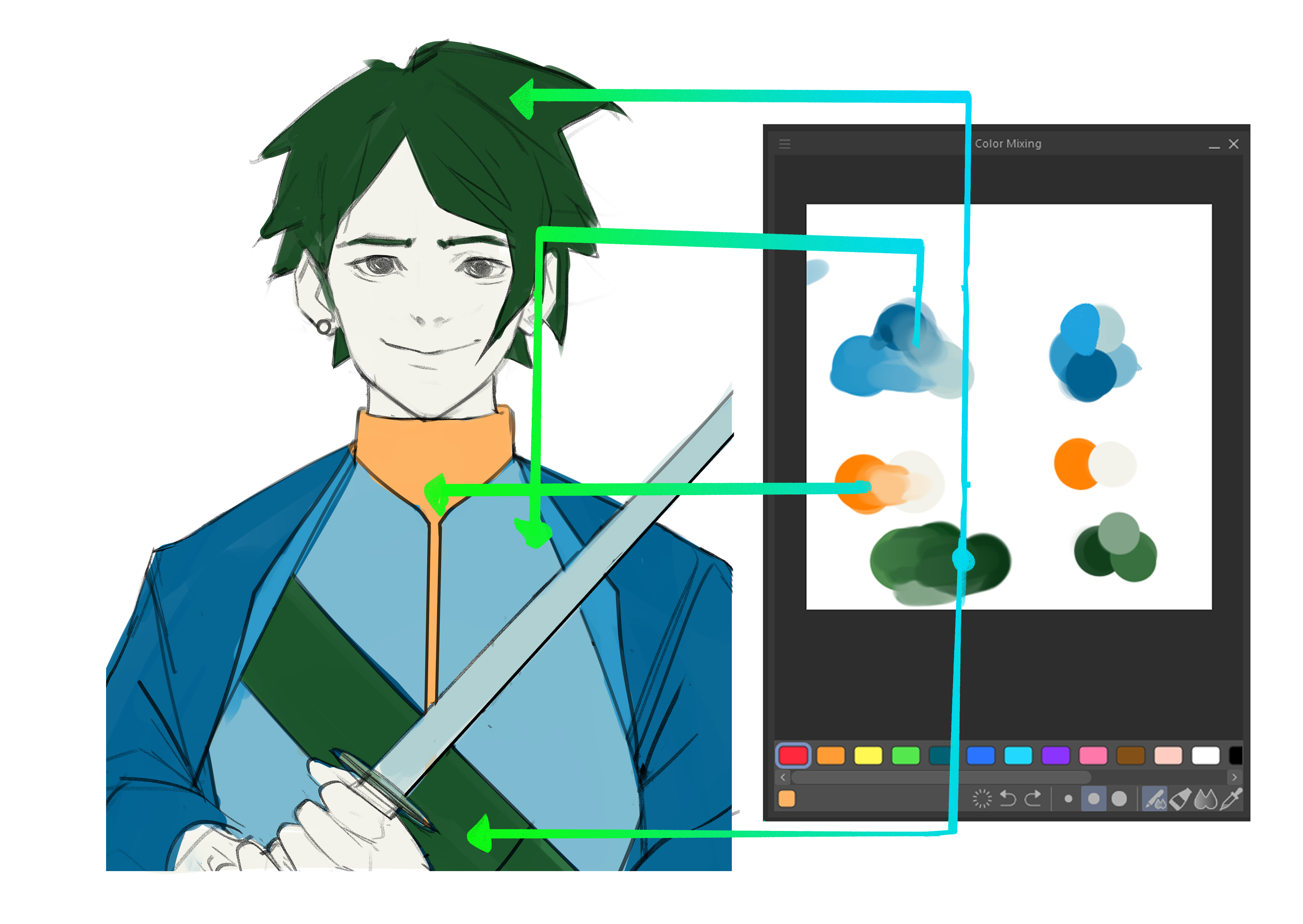 El Color De Mi Personaje Crea Un Avatar De PngTuber | Del Concepto A