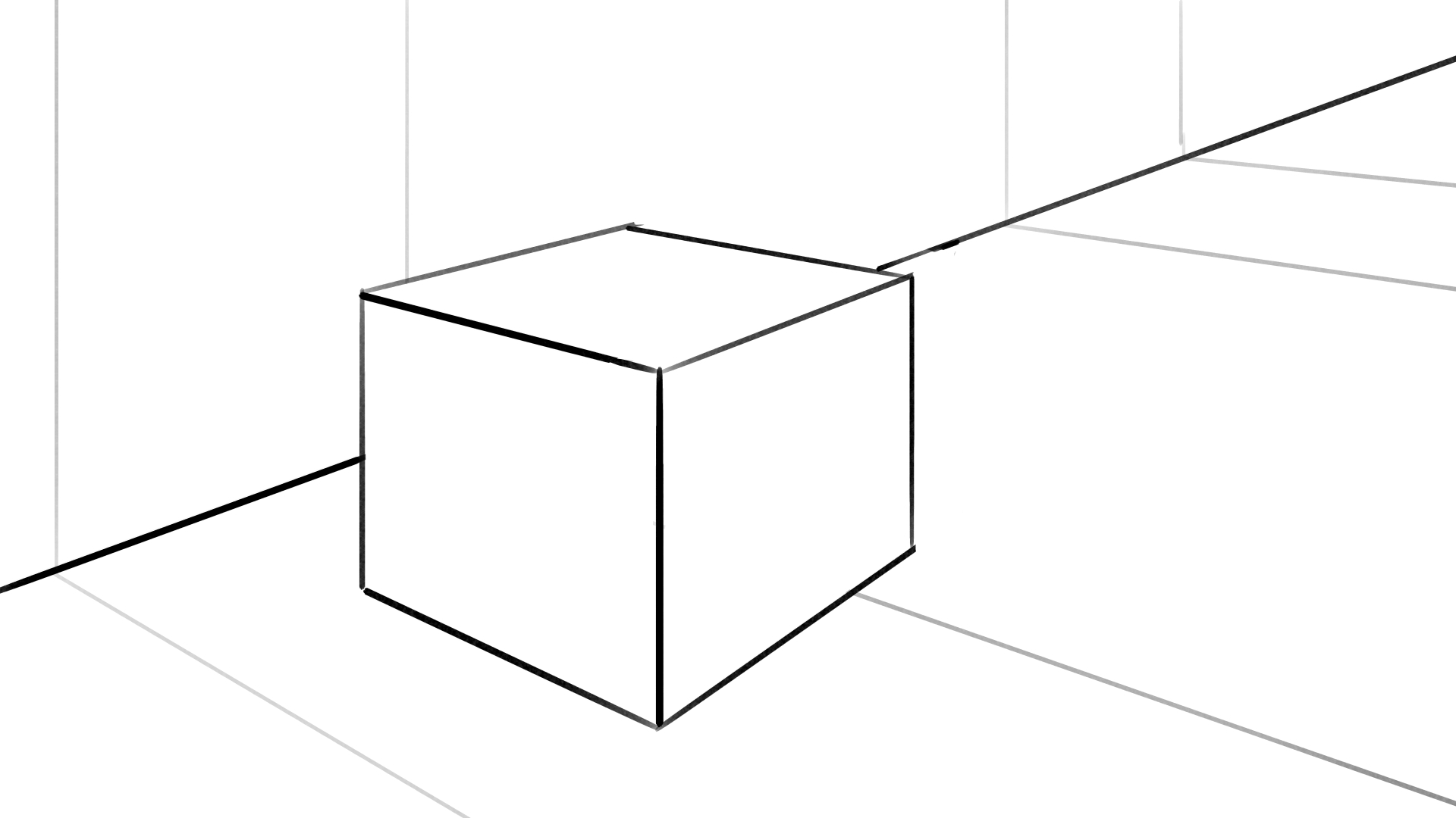 Cube Value Drawing