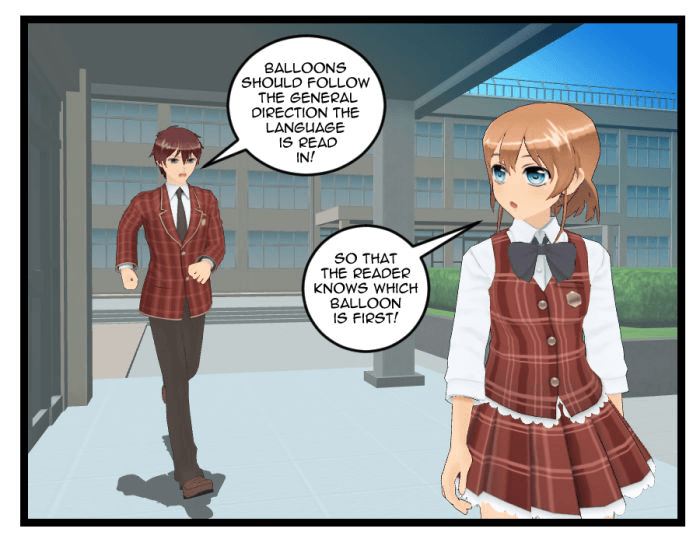 Speech Balloon Placement in Comics by LizStaley - Make better art ...