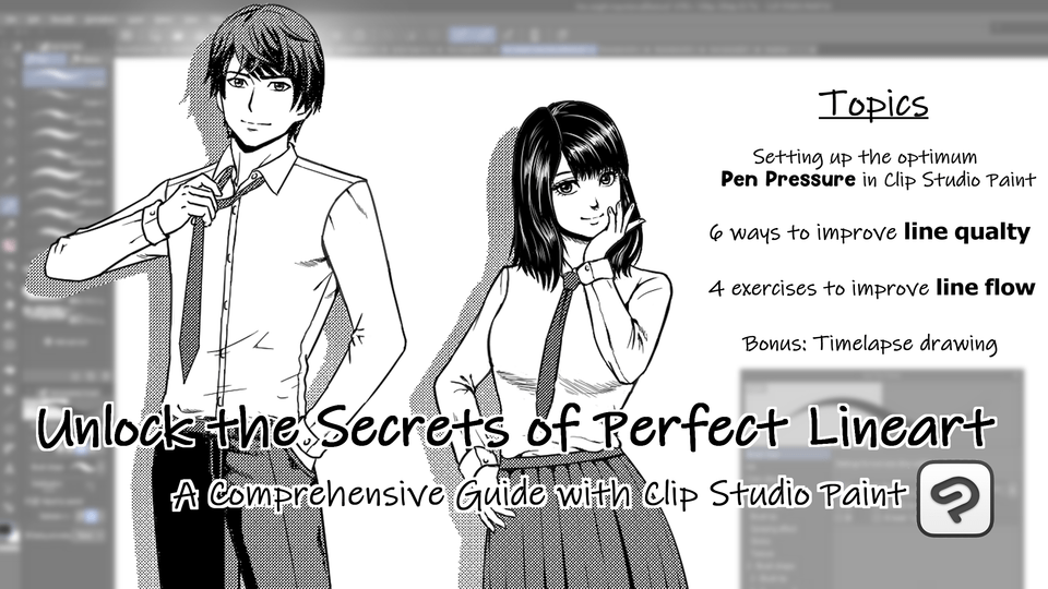 Unlock the Secrets of Perfect Line art (Clip Studio Paint) by Joseph77 ...
