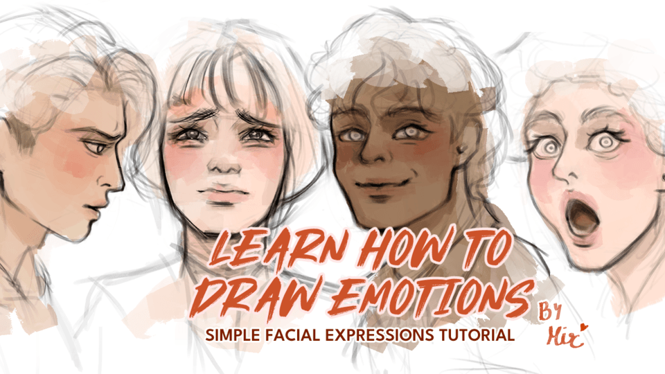 Learn How To Draw Emotions —You Can Do It On Your Phone! by mir.enjel ...