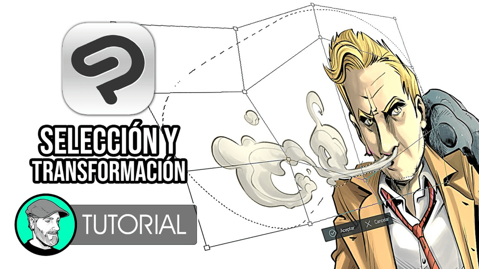 Seleção e Transformação | Clip Studio Paint “Tutoriais de Seba ...