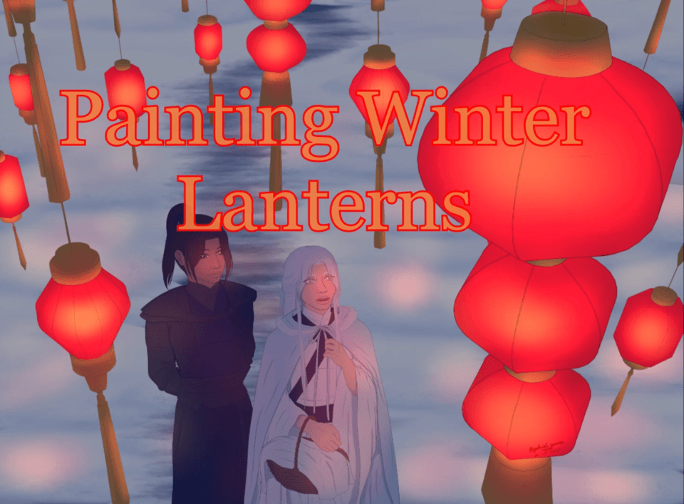 Painting Winter Lanterns by GabrielYuriria - Make better art | CLIP ...