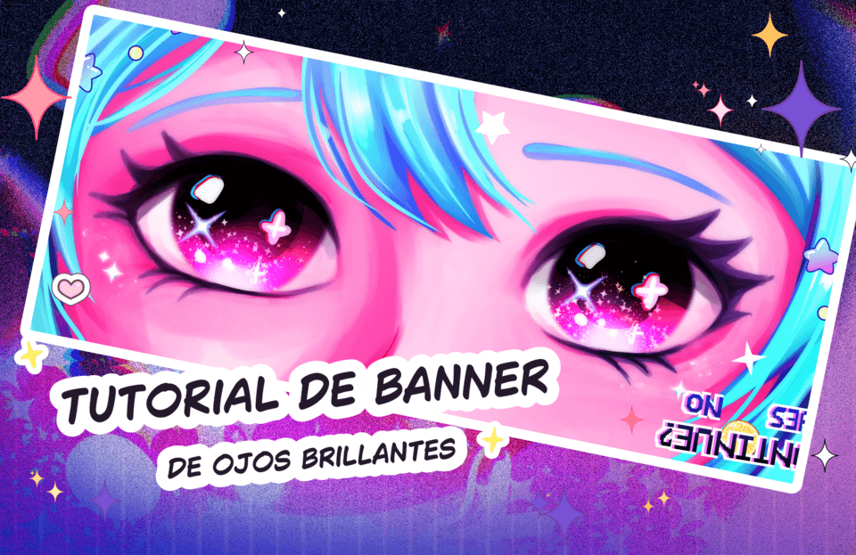 Shiny Eye Banner Tutorial by SHINXALICE - Make better art | CLIP STUDIO ...