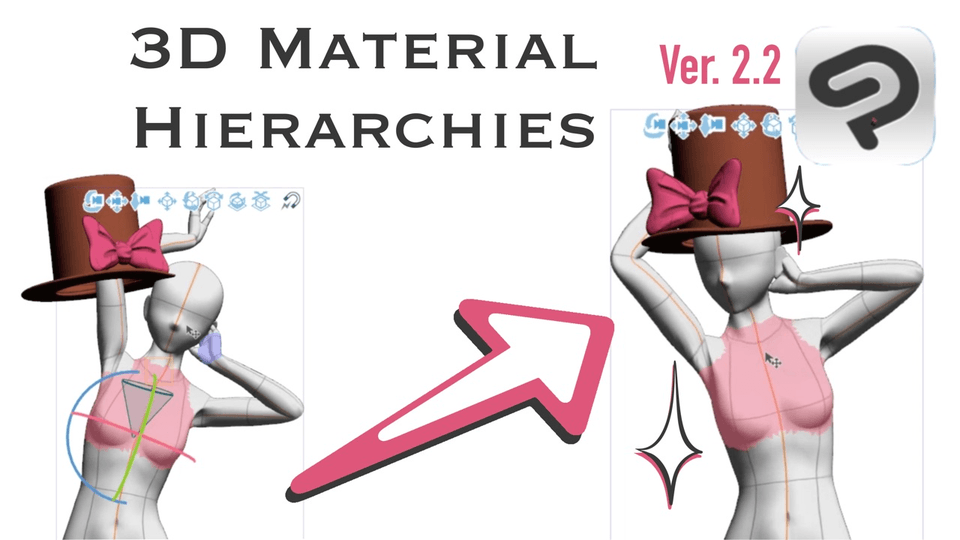 Using 3D Material Hierarchies in Clip Studio Paint by ViktoriaStudio - Make better art | CLIP ...