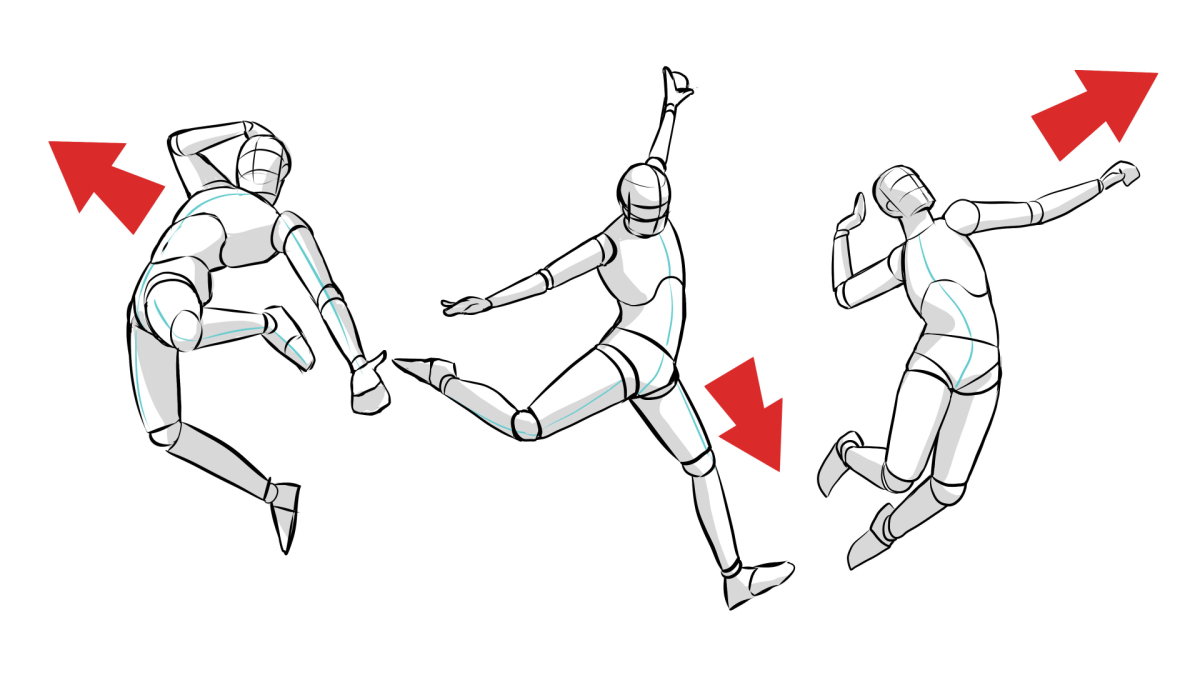 Poses De Carrera Dinamicas