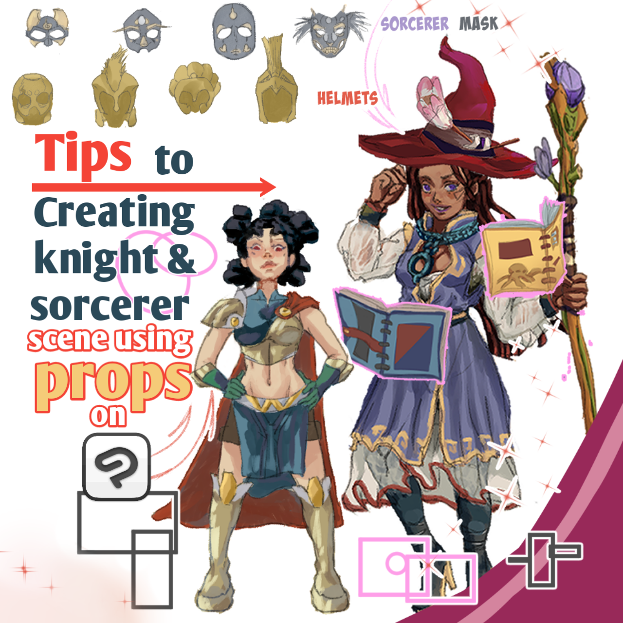 Mage Knight Sorcery Checklist Clipart