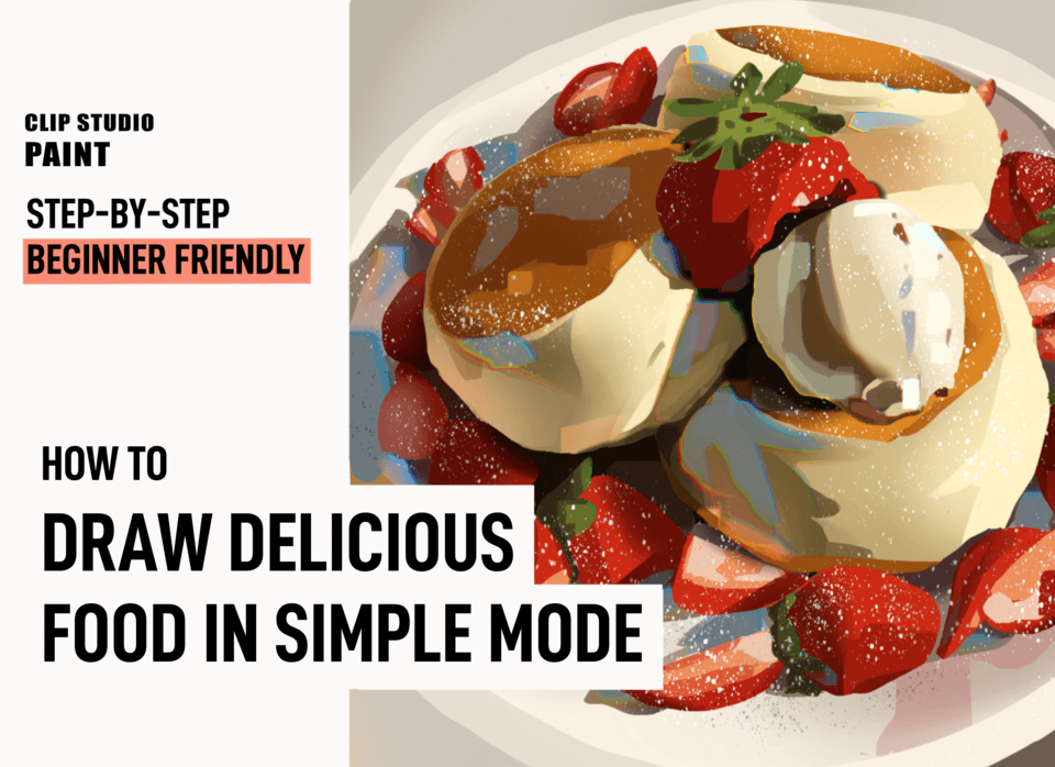 How to Draw Delicious Food in CSP Simple Mode “Tips #1” by cndqq - Make ...