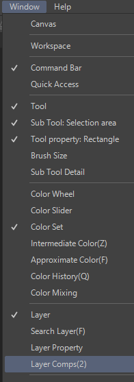 Using Layer Comps (EX Only) by LizStaley - Make better art | CLIP STUDIO TIPS