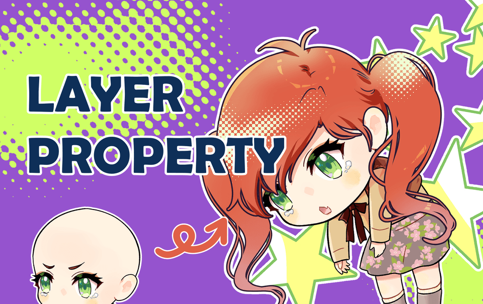 Tips and tricks using Layer Property by meomeongungu - Make better art | CLIP STUDIO TIPS