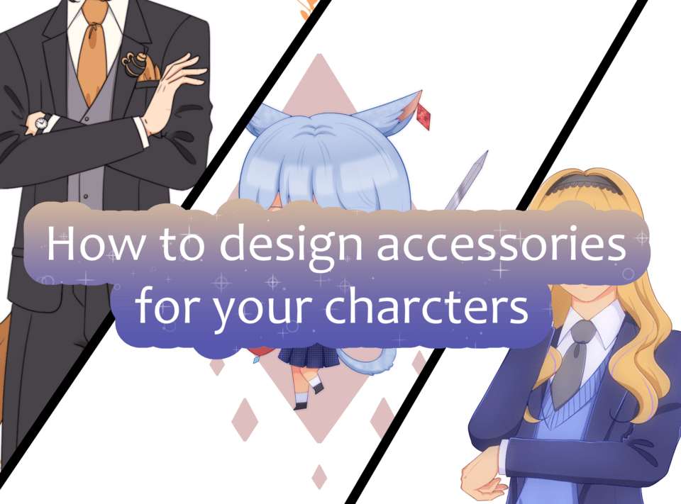 Design accessories for characters by Asherrkun - Make better art | CLIP ...