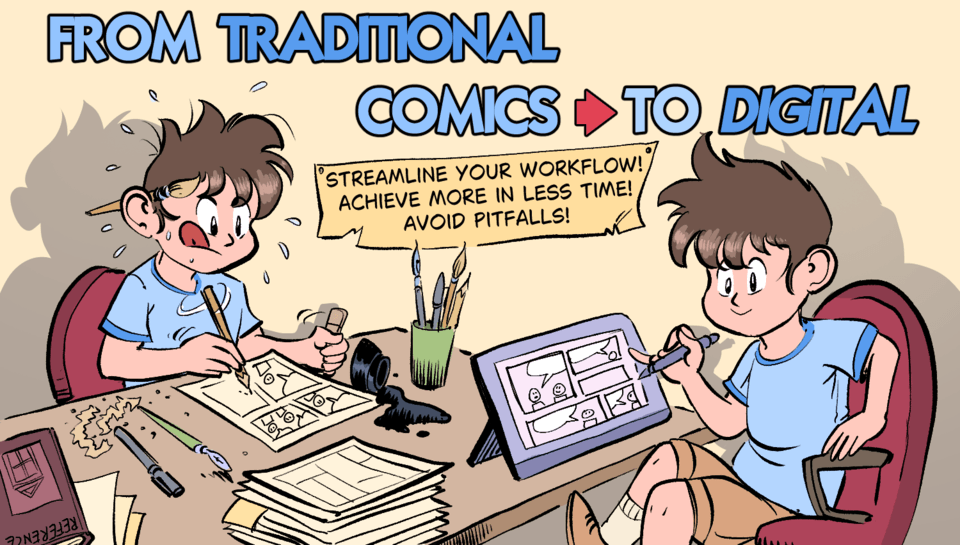 From traditional comics to digital by LorenzoB - Make better art | CLIP ...