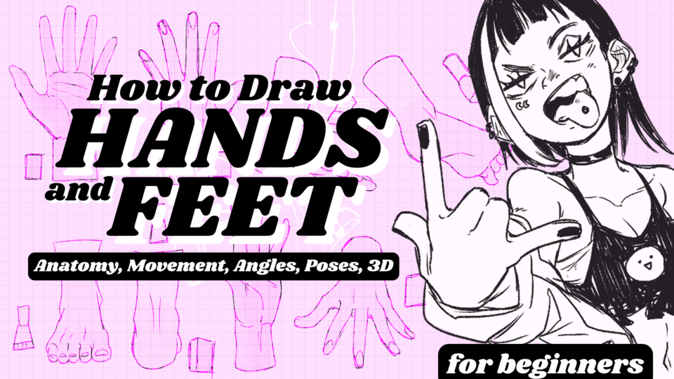 How To Draw Hands and Feet (For Beginners) by Reichel_Ilustra - Make ...