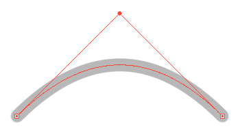 How To Use The Continuous Curve Tool Quadratic Bezier Figures Effect