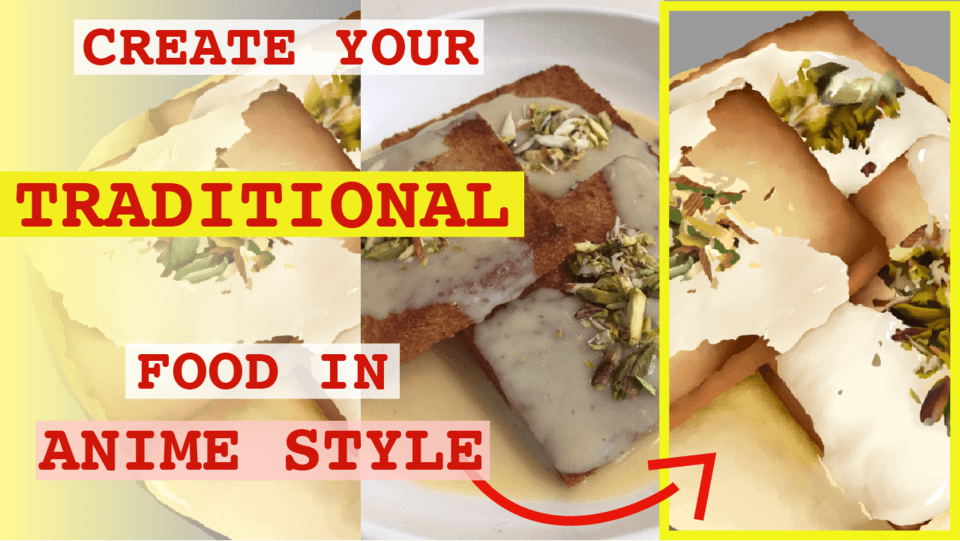 Turn Your Traditional Food Into Delicious Anime Style Food by Amango ...