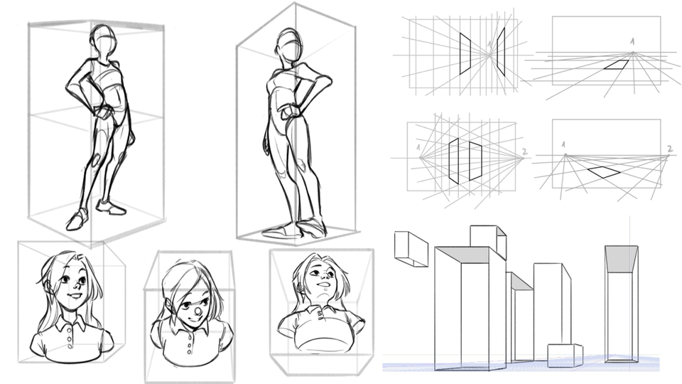Basics of Perspective by Nadia - Make better art | CLIP STUDIO TIPS