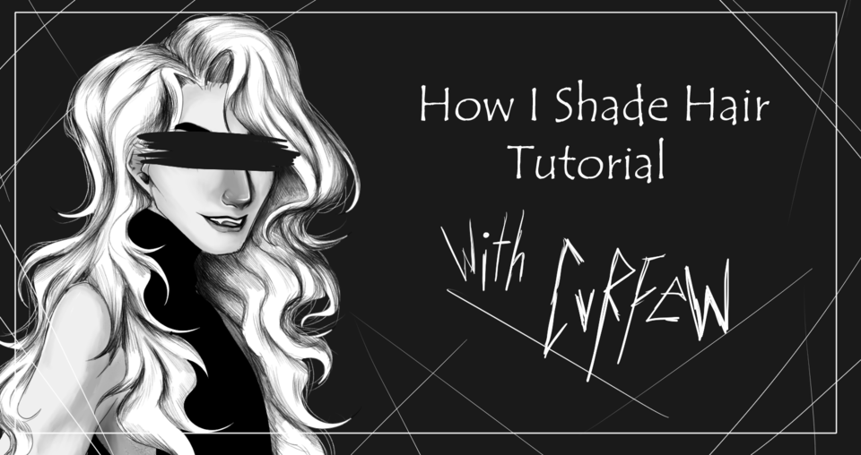 How I Shade Hair: Tutorial by Curfew01 - Make better art | CLIP STUDIO TIPS
