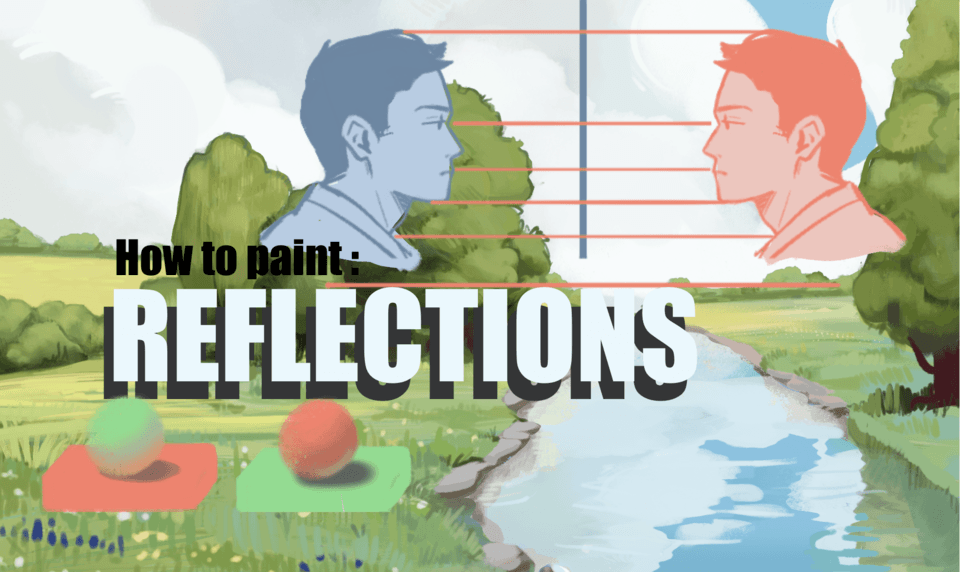 How to Draw Reflections by Goldish - Make better art | CLIP STUDIO TIPS