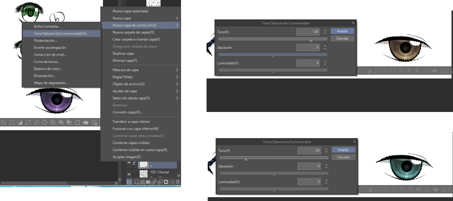 Tutorial Zu Den Augen Eines Anime Typen Different Anime Eye Styles