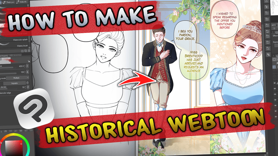 Comment faire un Webtoon historique par O_kids - Astuces pour dessiner ...