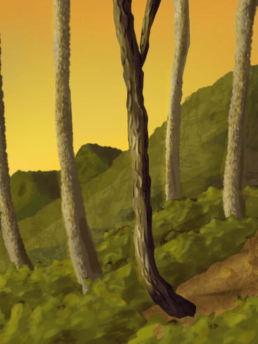 如何在4個步驟中繪製樹木與森林 by Cinari - 繪圖小技巧 | CLIP STUDIO TIPS