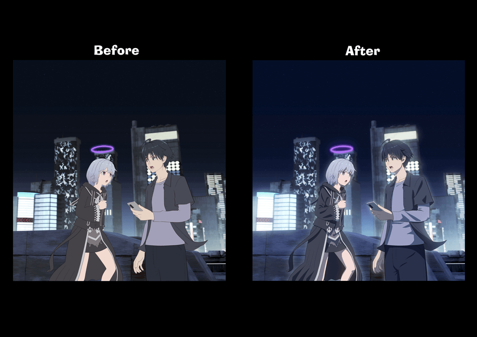 How to Blend Webcomic Panels into Anime-like Shader “My webcomic ...
