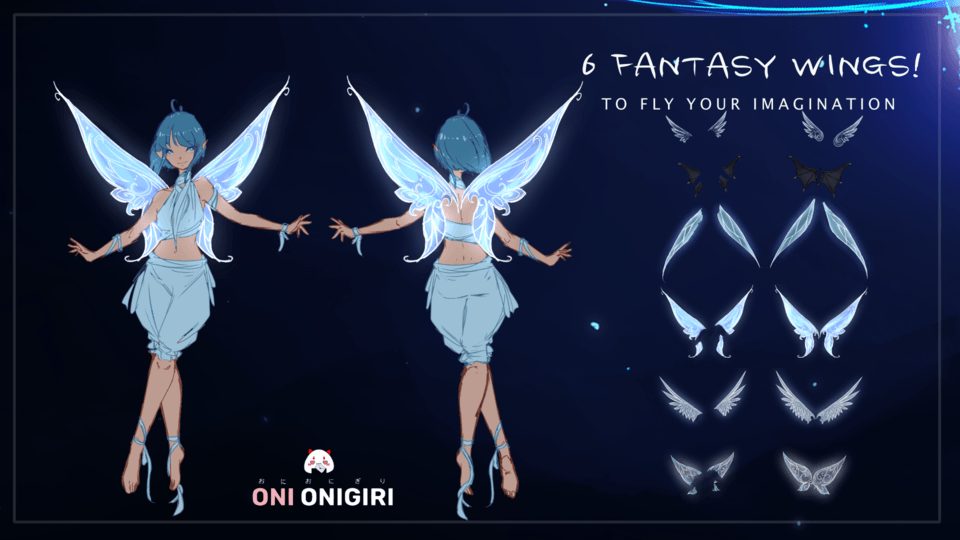 TOP 6 FANTASY WINGS “Our Inner World, Express yourself and Let's ...