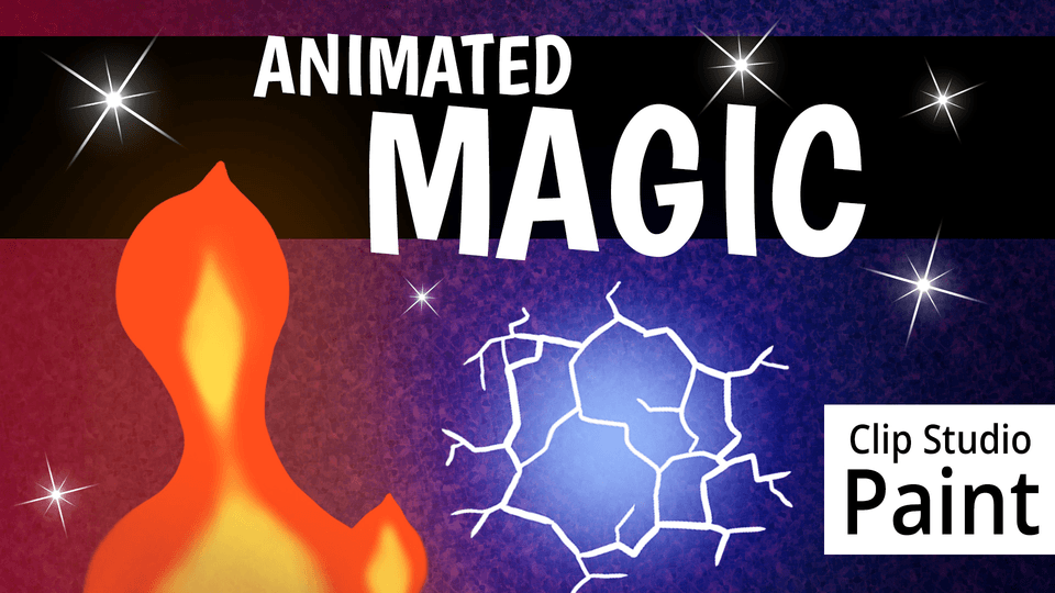 3 Magical Animated Effects - Lightning, Fire, and Sparkles “Animation ...