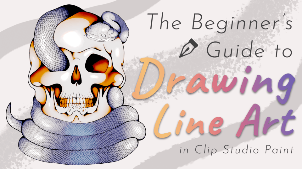 The Beginner’s Guide to Drawing Line Art in CSP “Art Tutorial #2” by ...
