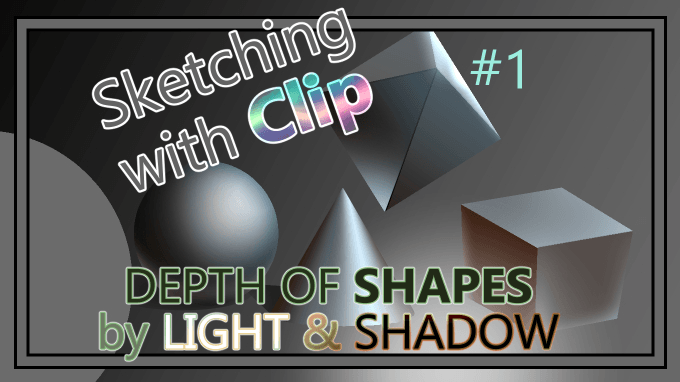 Render Shapes “Sketching with Clip #1” by NalaFontaine - Make better ...