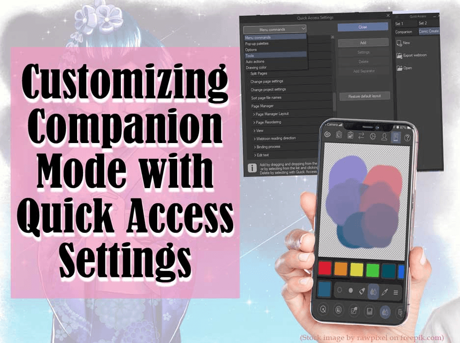 Customizing Companion Mode with Quick Access Settings by LizStaley ...