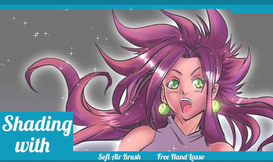 Shading with Air Brush and Lasso Tool!! by Rickysdrawer - Make better ...