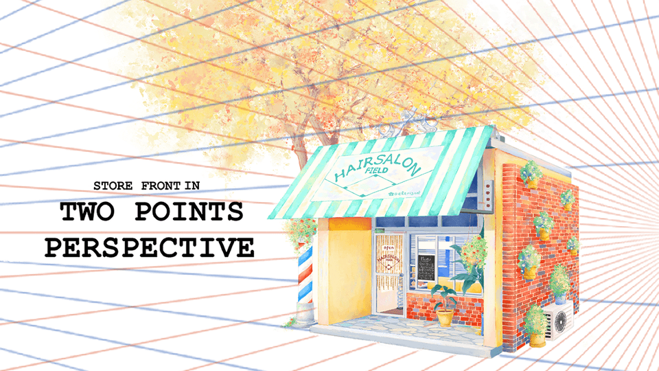 How to draw a Store front in Perspective by Cherrzart - Make better art ...