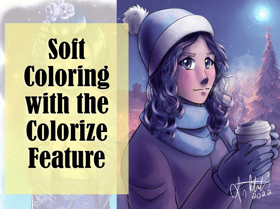 Soft Coloring With the Colorize Feature by LizStaley - Make better art ...