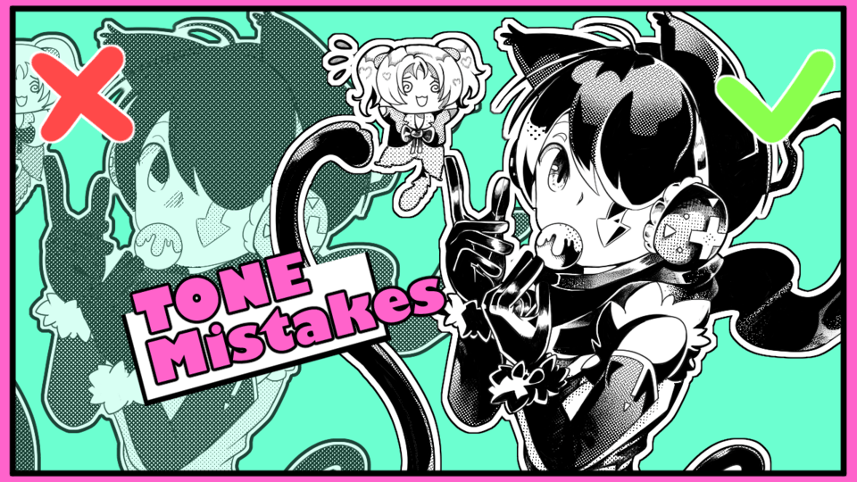 Screen tone : Mistakes & Tips by YUUTARO - Make better art | CLIP ...