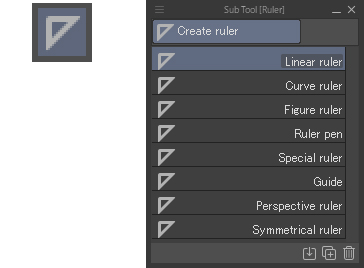 Introduction to the basics of the ruler tool “Rulers/Perspective rulers ...