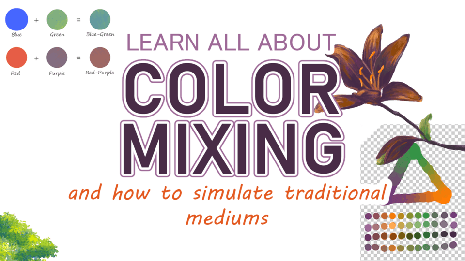 Learn to Color Mix Using Perceptual Mixing Mode by N.Ahsan - Make ...