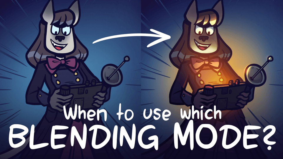 When to Use Which Blending Mode? “Making Comics the Weirdogs Way #9” by ...